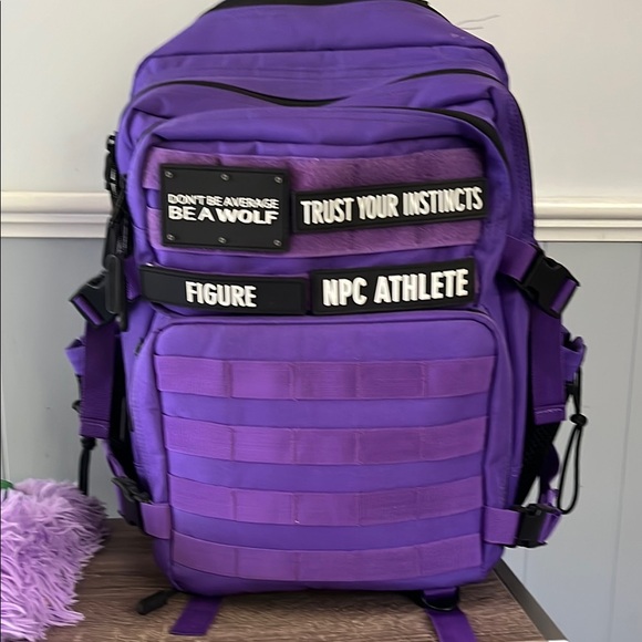 wolfpack | Bags | Purple Tactical Backpack Cooler Bag | Poshmark
